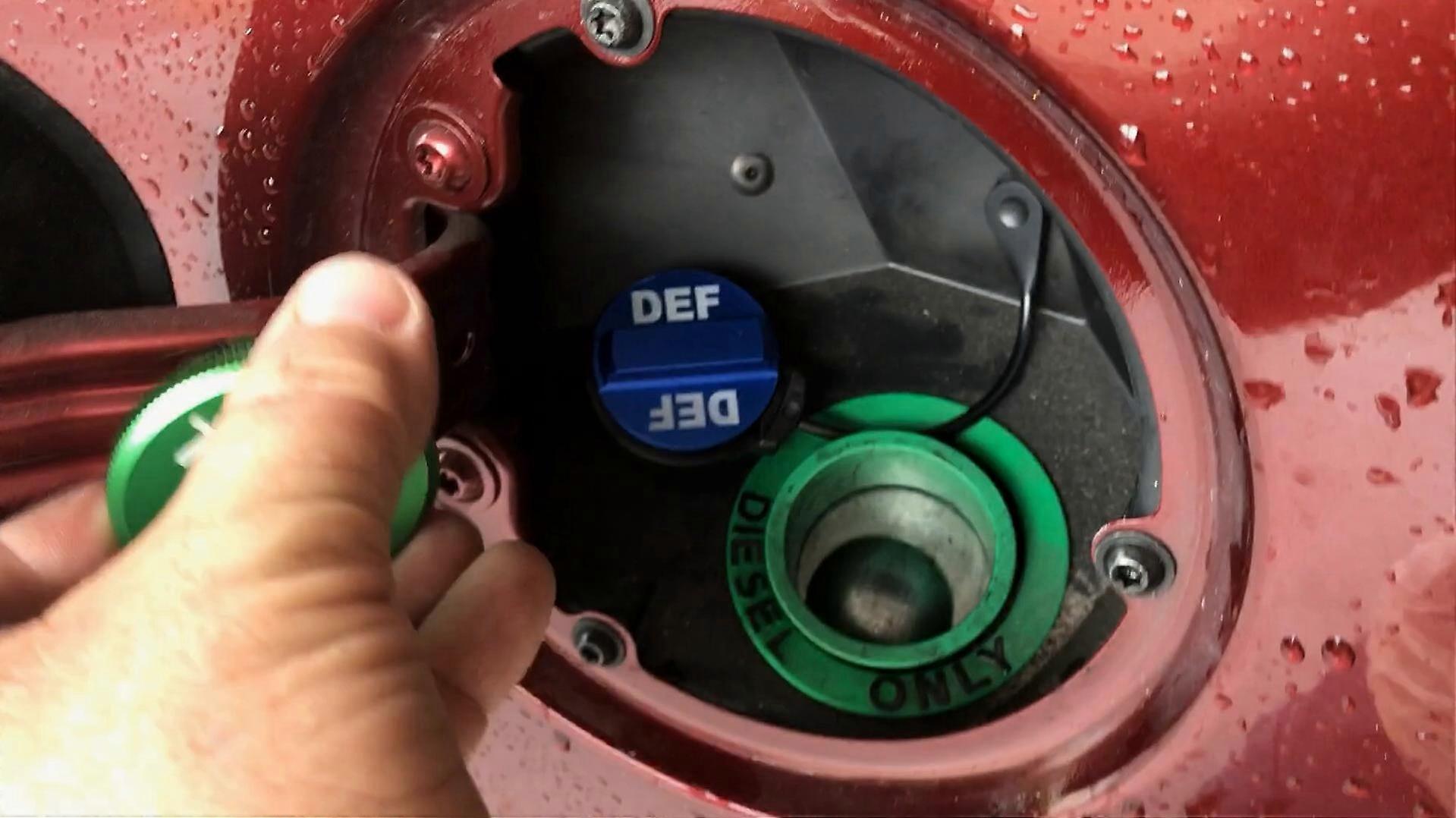 Diesel Fuel Cap - Billet Tank Gas Cap for 13-19 Dodge Ram 1500 2500 ...