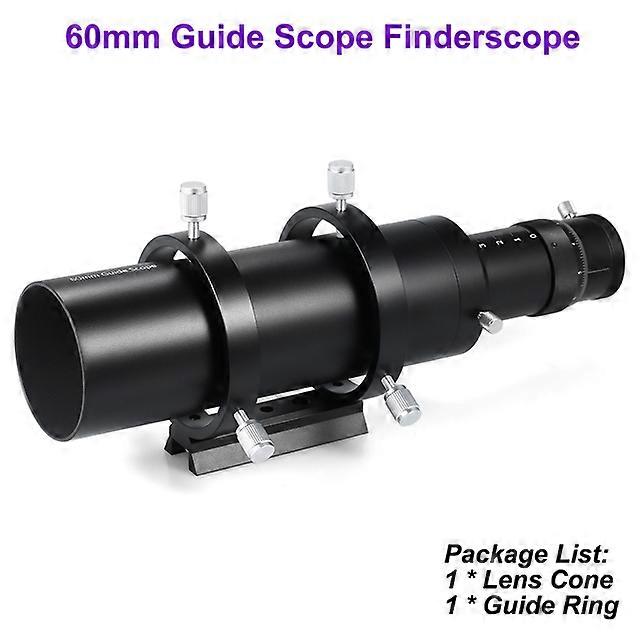 60mm Guide Scope Magnifier Finderscope for Astronomical Telescope 240mm ...