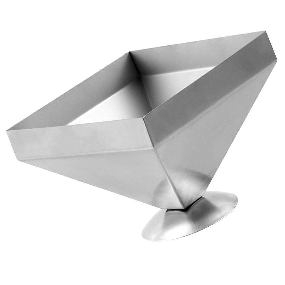 Stainless Steel Pyramid Mold Tower Food Rice Mold Meat Shaper for Home ...