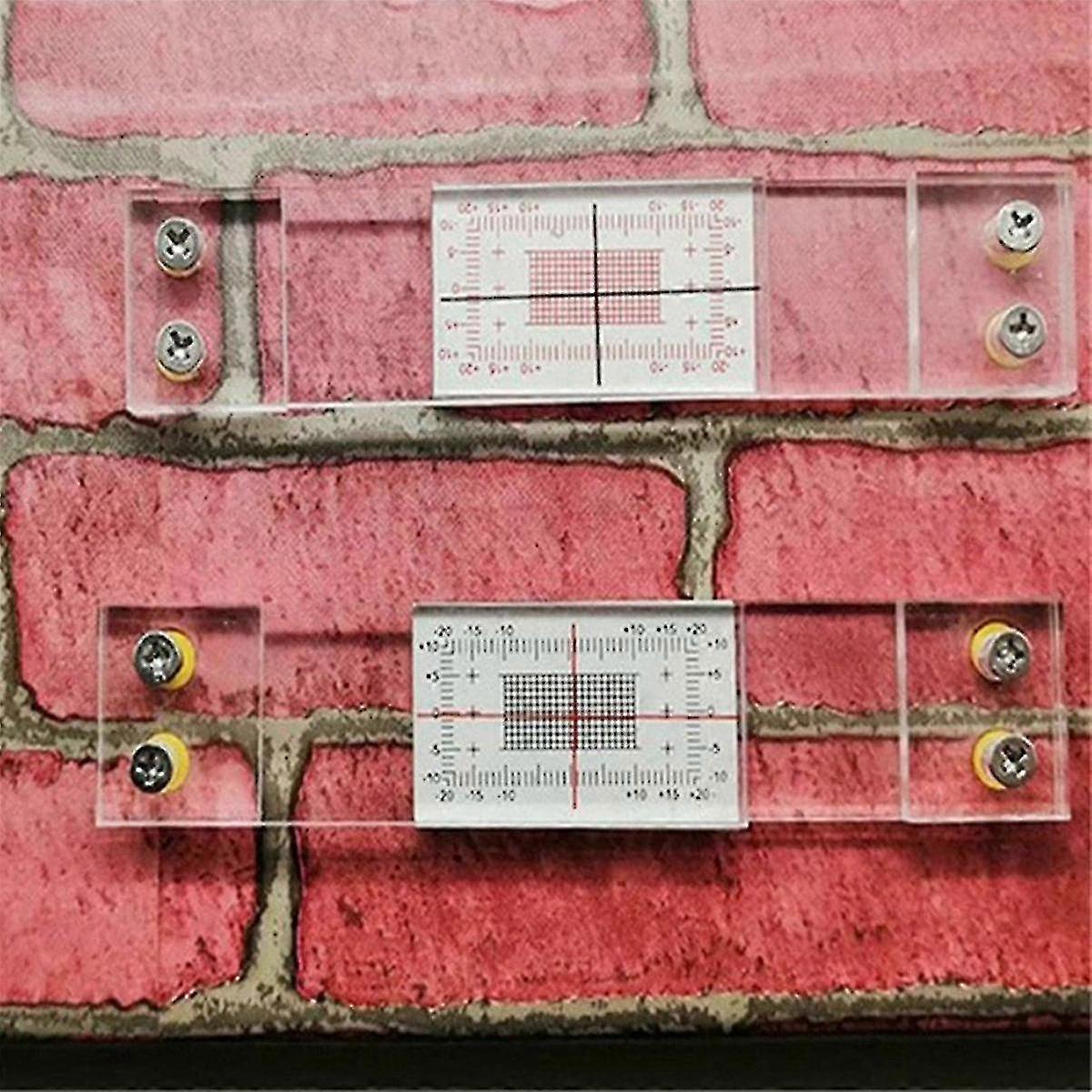 Crack Monitoring Record, 1Pcs Crack Measurement Tool, Crack Width Gauge ...