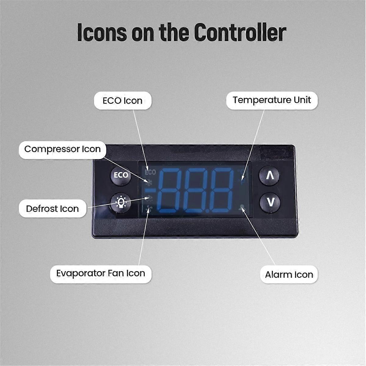 Erc112C Temperature Controller Kit, Electronic Refrigeration Controller ...
