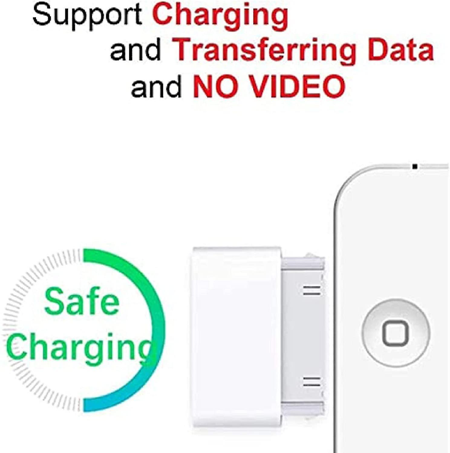 Lightning To 30 Pin Adapter Male To 8- -pin Female Connector Converter ...