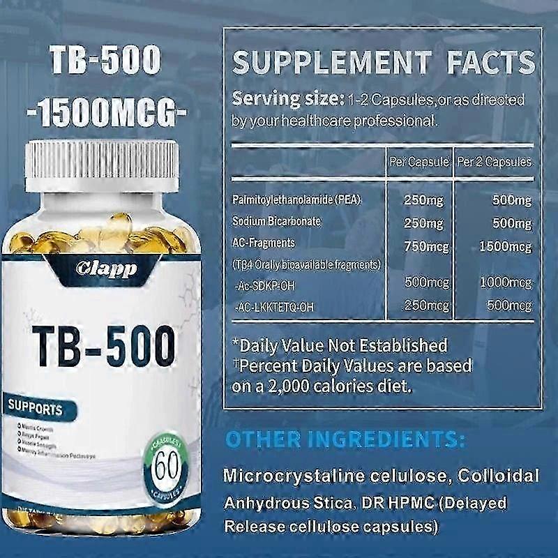 Clapp Body PC-157 & TB-500 - for Bone, Muscle and Joint Health | Fruugo UK