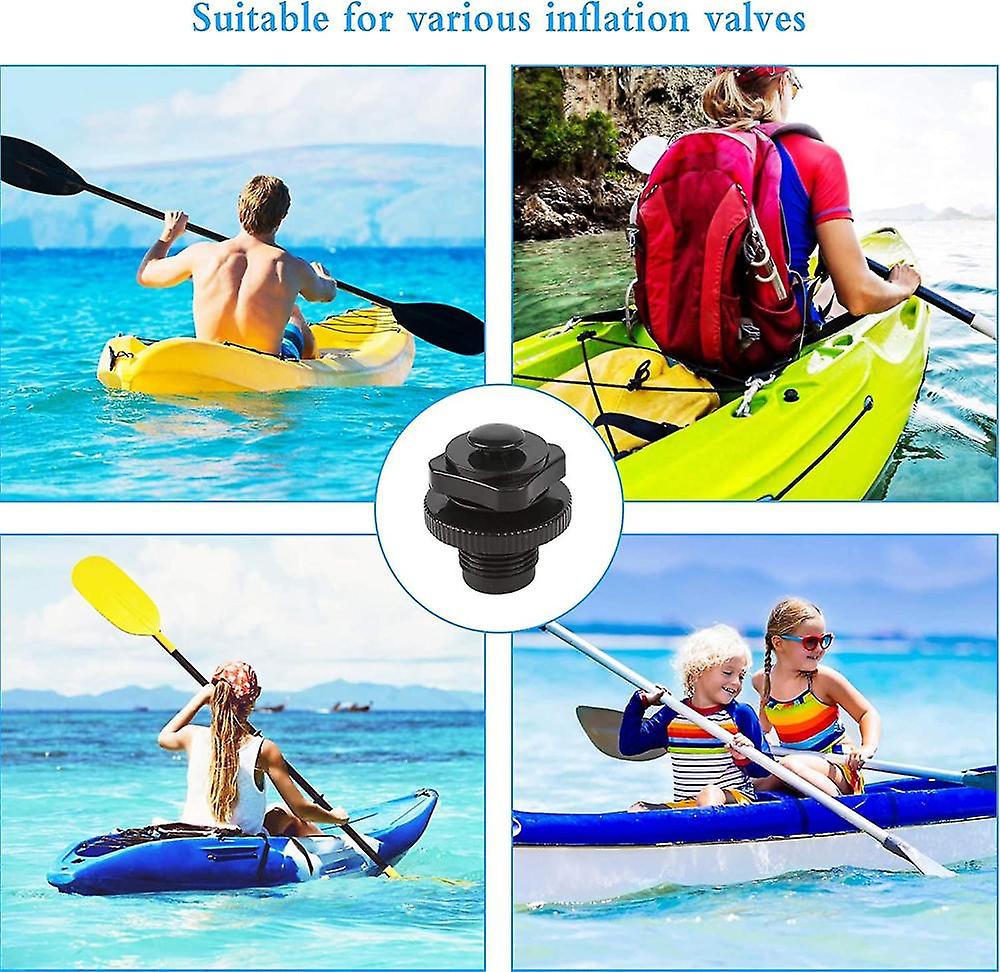 Kayak Inflatable Plug, 6pcs Inflatable Air Valve Replacement For Rubber ...