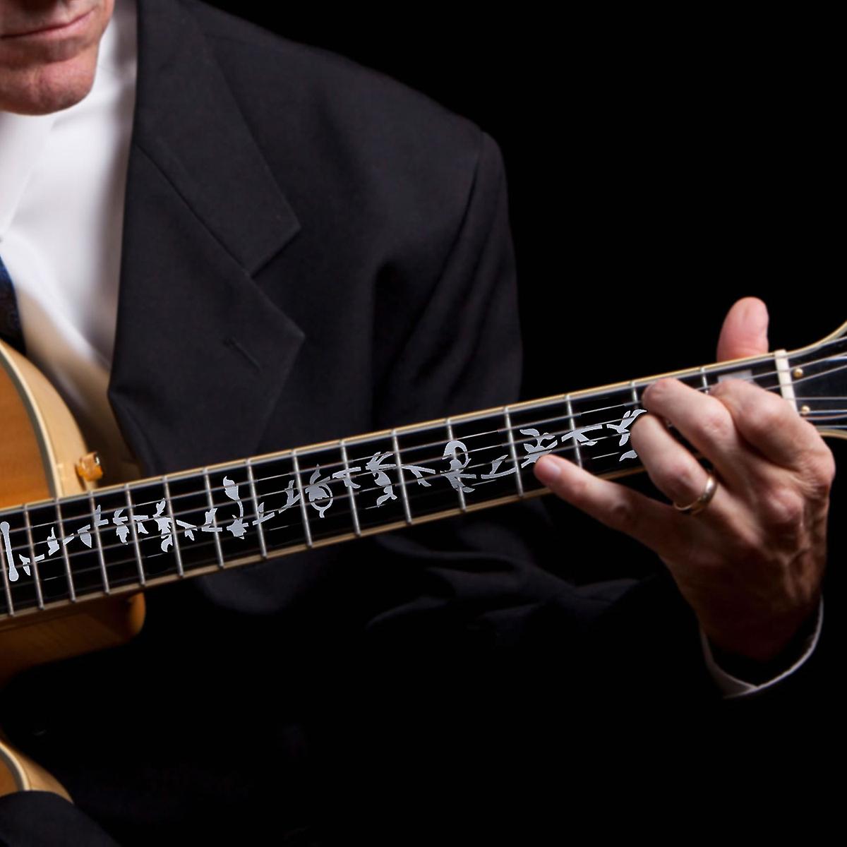 Guitar Fingerboard Sticker Fretboard Inlay Decals Carved Stickers (Tree ...