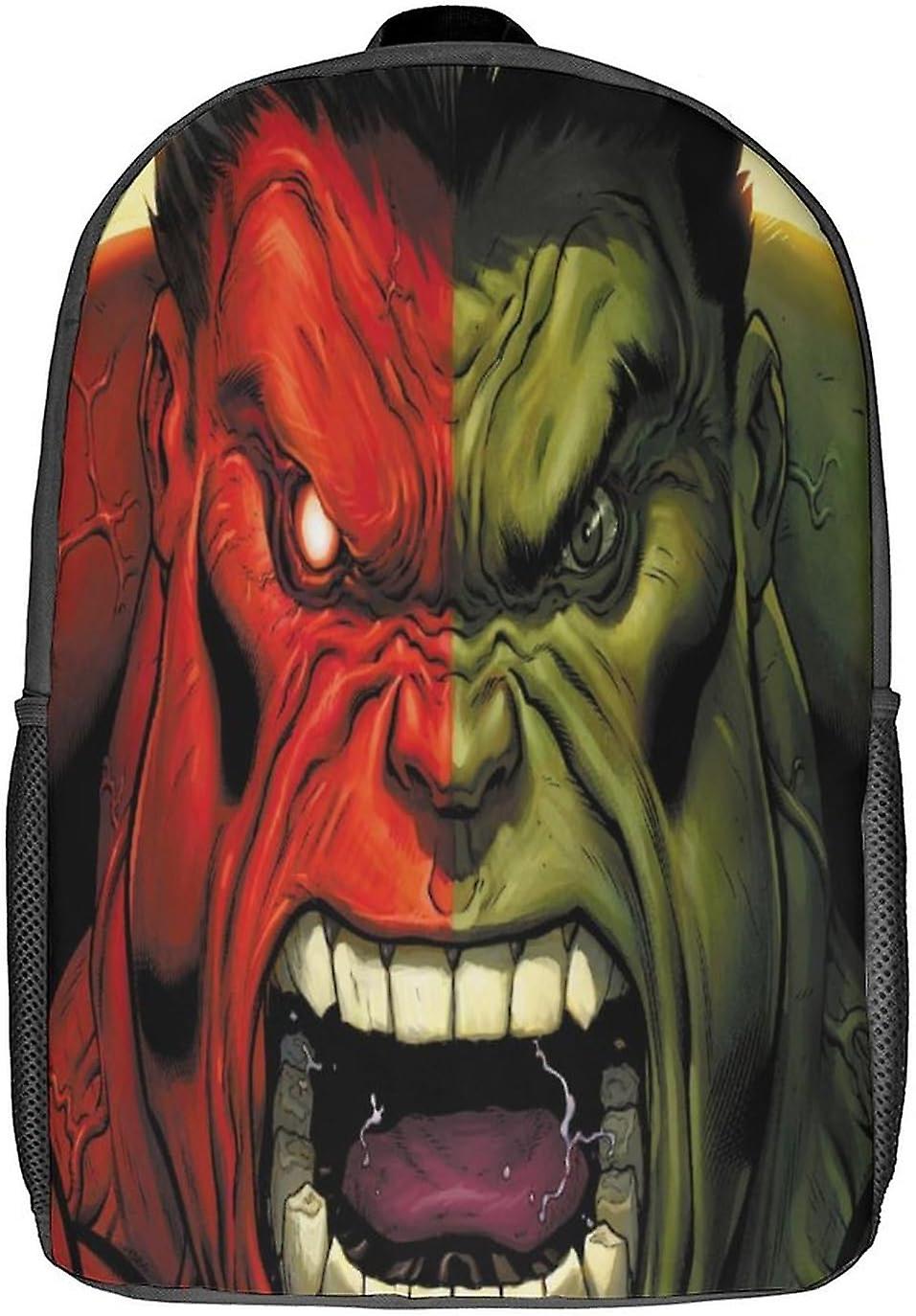 Super Hero Hulk Backpacks Kids School Backpack School Bag 3D Printed ...