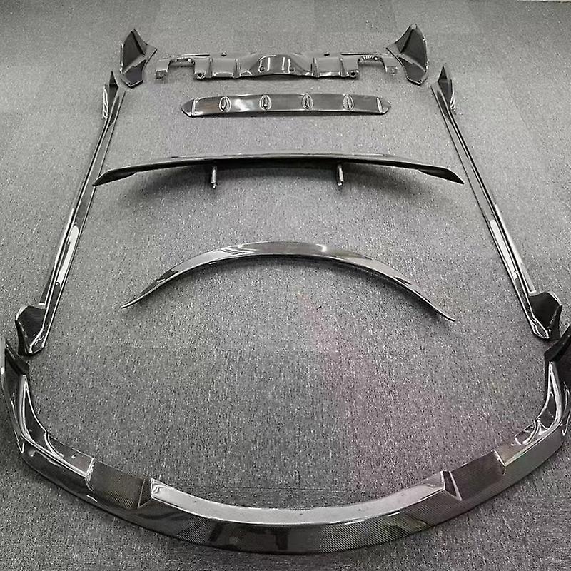 For Toyota Gr Supra Mk5 A90 19-22 Carbon Fiber Car Front Bumper Lip ...
