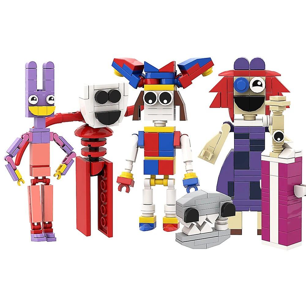 Moc The Amazing Digital Circus Monster Building Blocks Diy Model Bricks ...