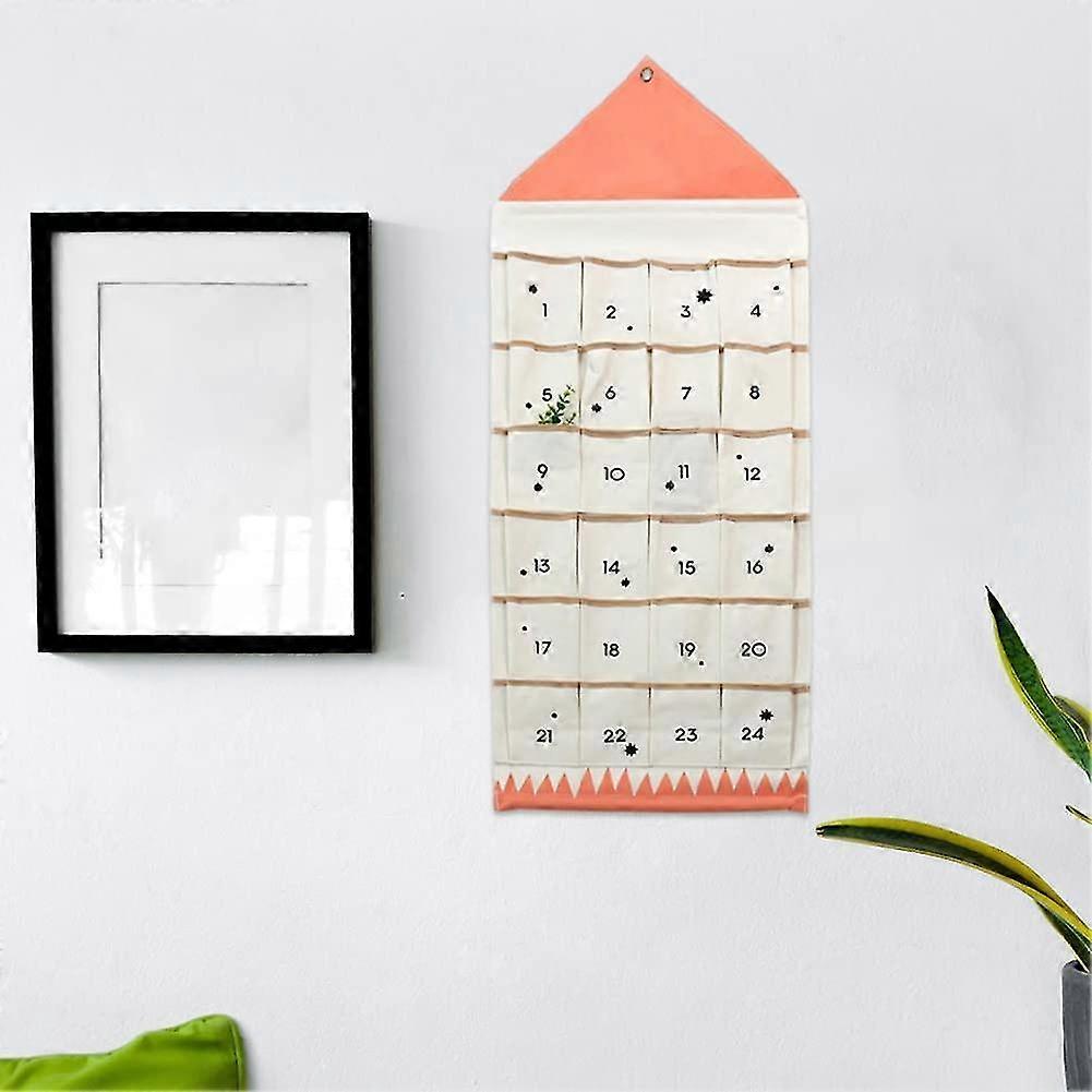 Fillable Advent Calendar, Christmas Advent Calendar 24 Pockets Empty ...
