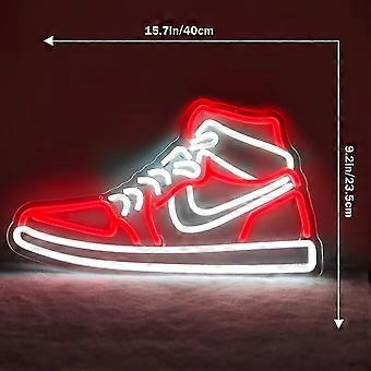 Jianjung Sneaker Neon Sign Sports Shoe Neon Signs For Wall Dimmable Led ...