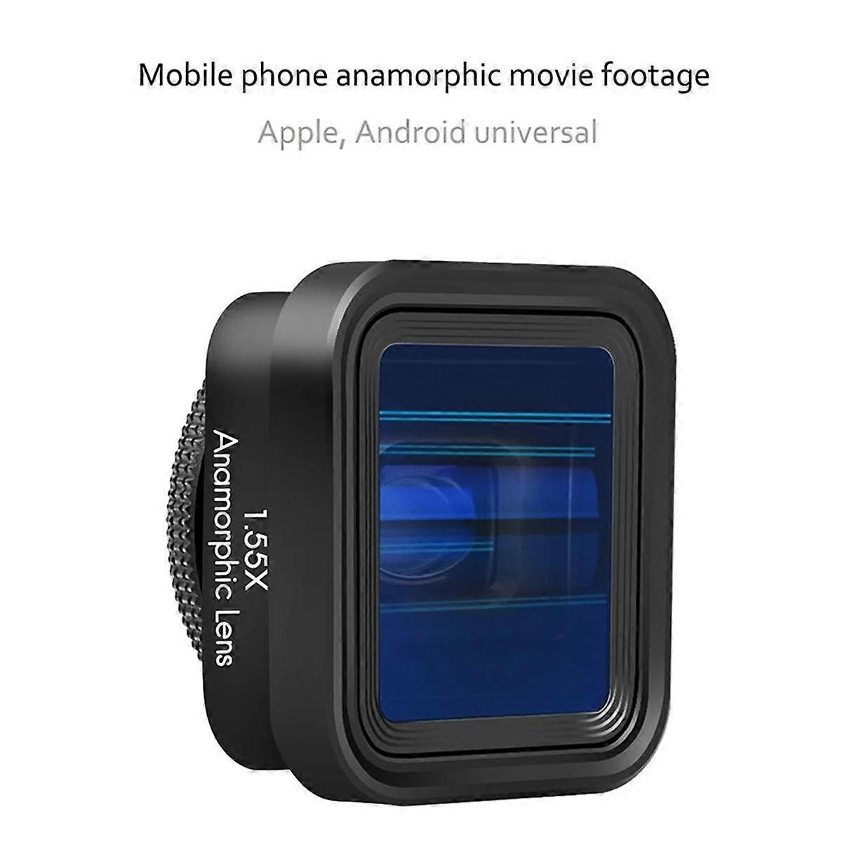 1.55X Mobile Phone Movie Lens, Wide Screen Anamorphic Lens, Blu-Ray ...