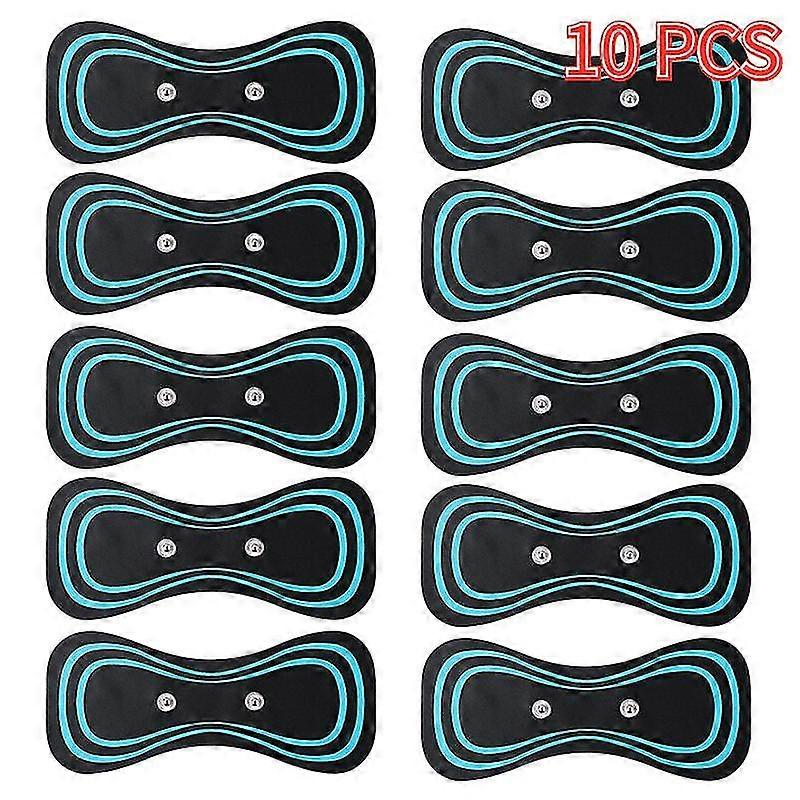 1-50Pcs Gel Pads For Neck Massager EMS Muscle Massager Pulse Patches ...