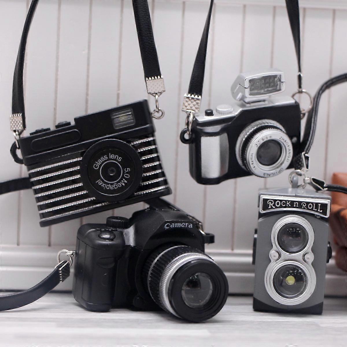 Doll house miniature strap camera mini camera doll accessories ...
