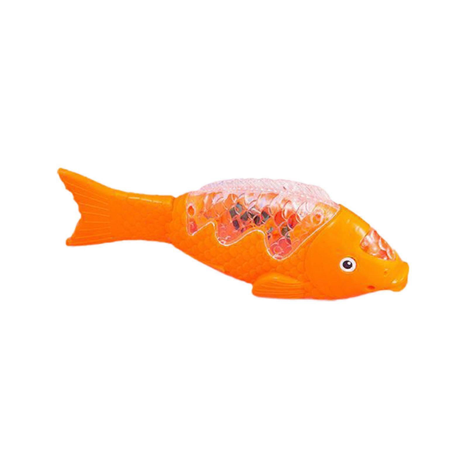 Motorized Projection Fish Music Swinging Fish Glowing Toys Freelance ...