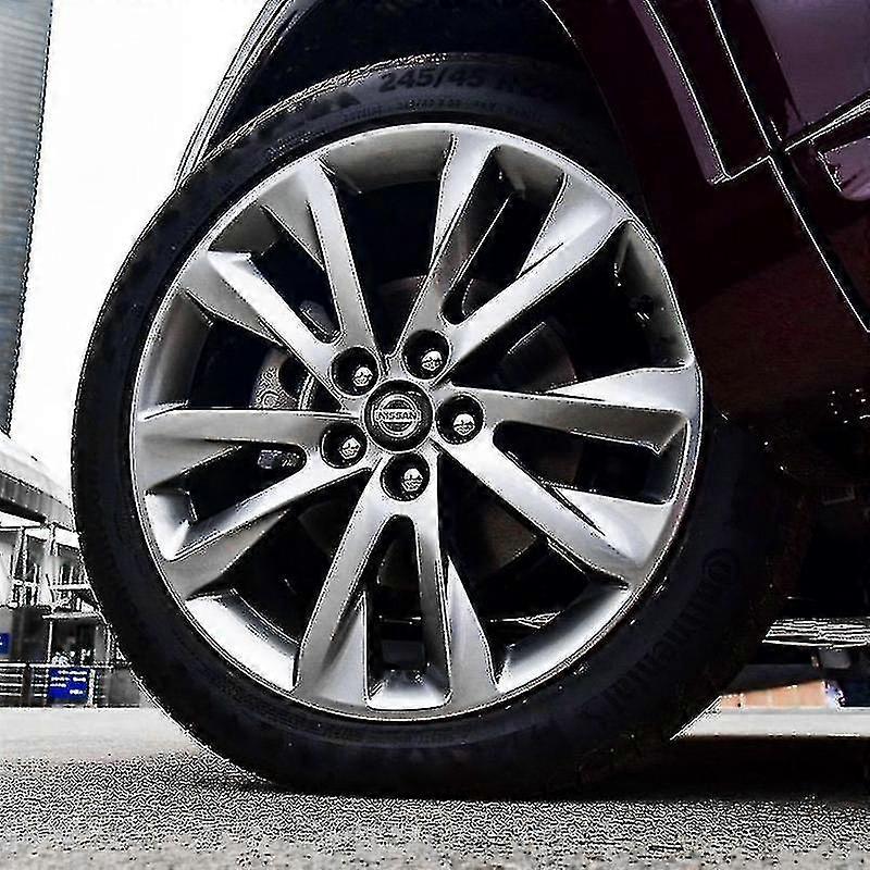 4pcs Car Logo Wheel Center Hub Caps Sticker Decal For Nissan X Trail ...