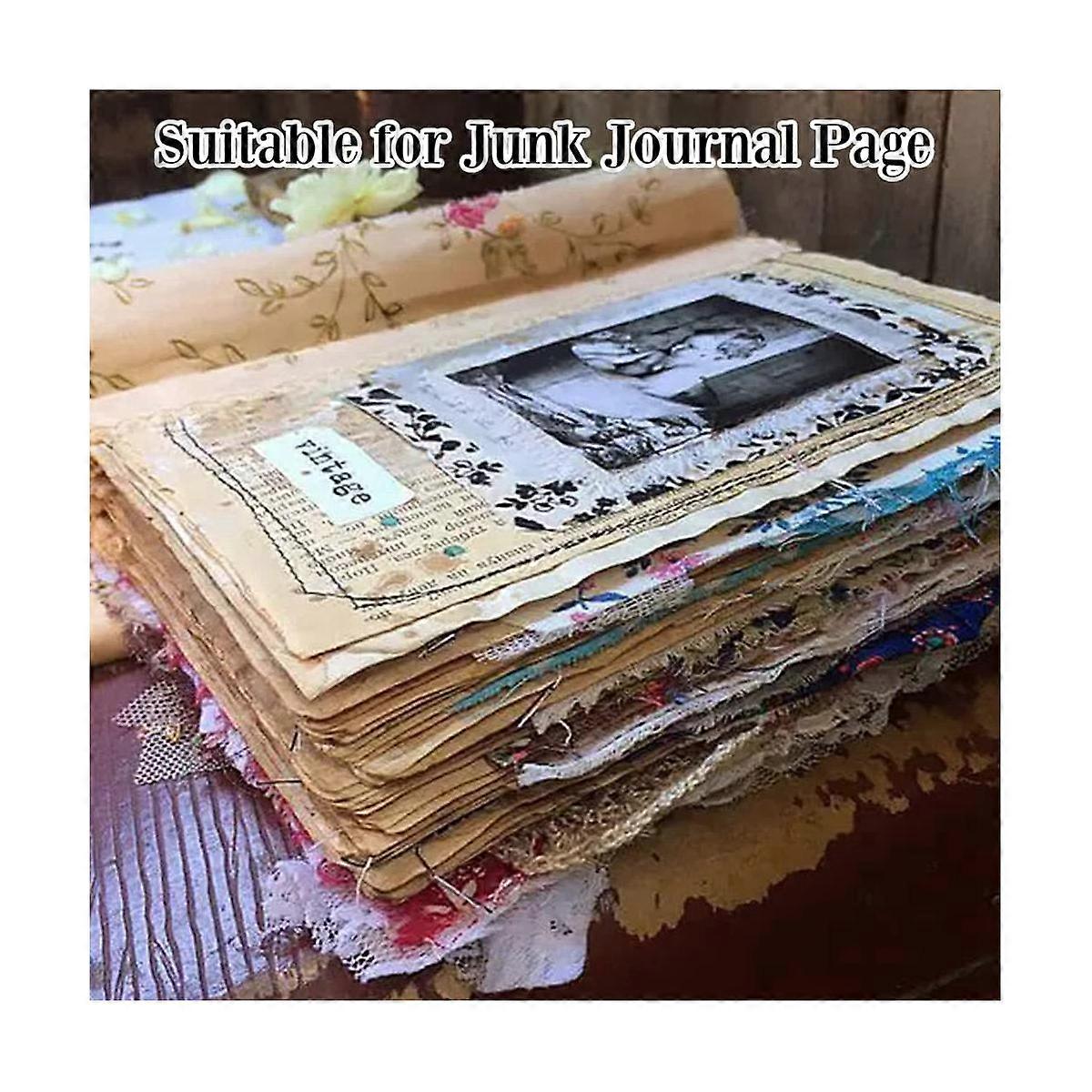 Handmade Paper Sheets: 100Pcs Vintage Craft Paper Sheets for ...