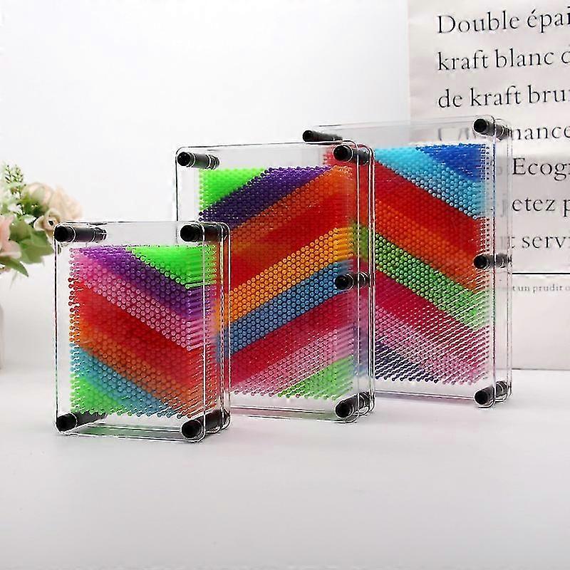 Rainbow Plastic Square Handprint 3d Clone Hand Mold Three-dimensional ...