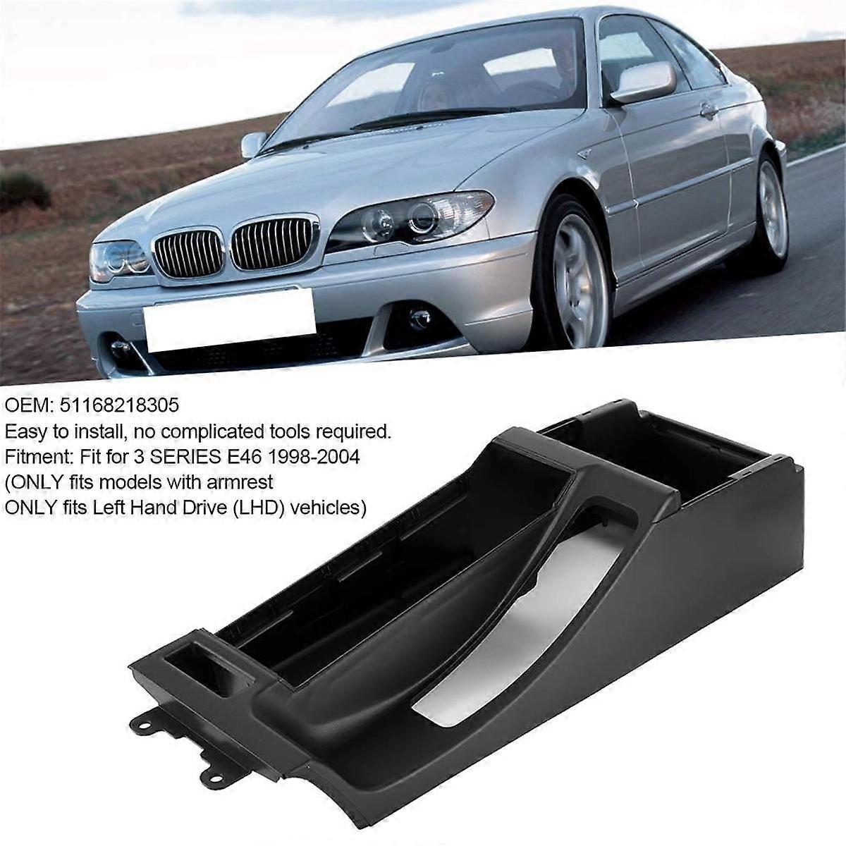 Center Console Trim Base Fit for E46 325I 328I 330I M3 Plastic Center ...