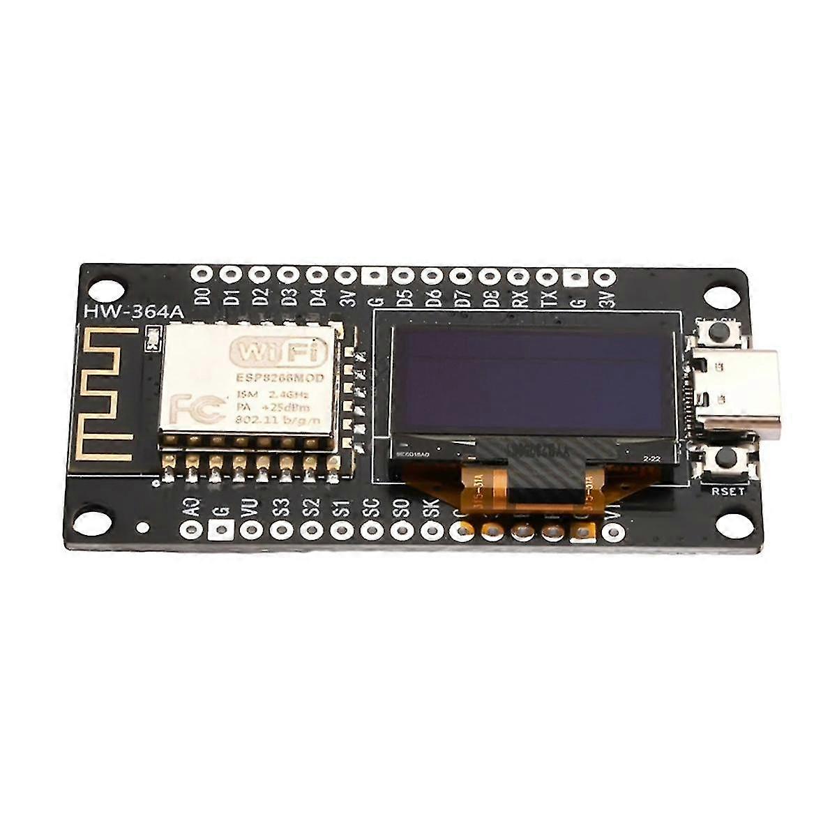 Nodemcu Esp8266 Development Board Serial Wifi Module Ch340g With 0.96 Oled Screen For ...