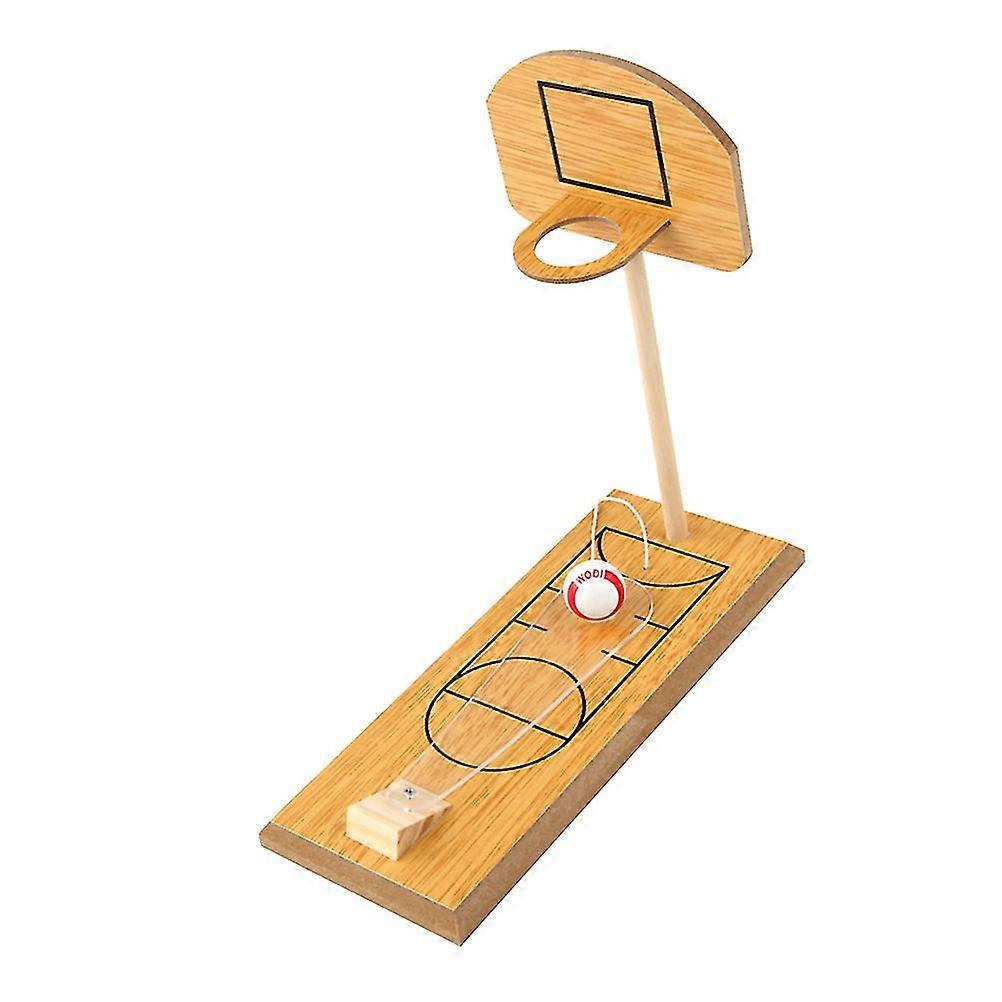 Adult Toys Tabletop Basketball Game Mini Basketball Game Wooden ...
