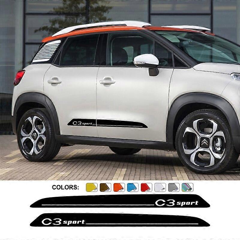 Car Door Side Sticker for Citroen C3 C 3 Aircross Sport Graphics ...
