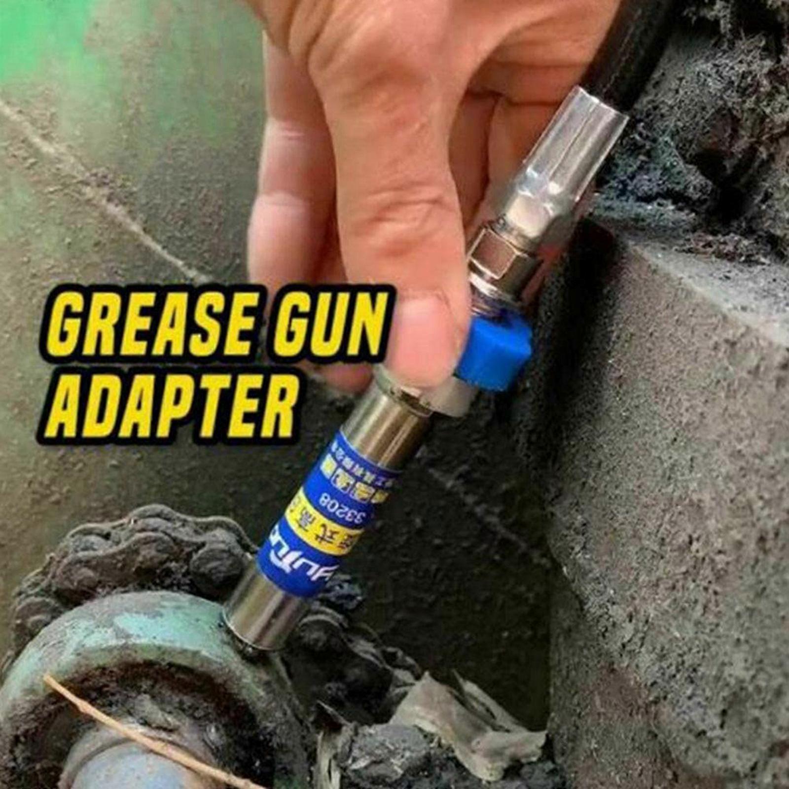 New Grease Gun Tips Locking Grease Coupler, High Pressure Duty Quick ...