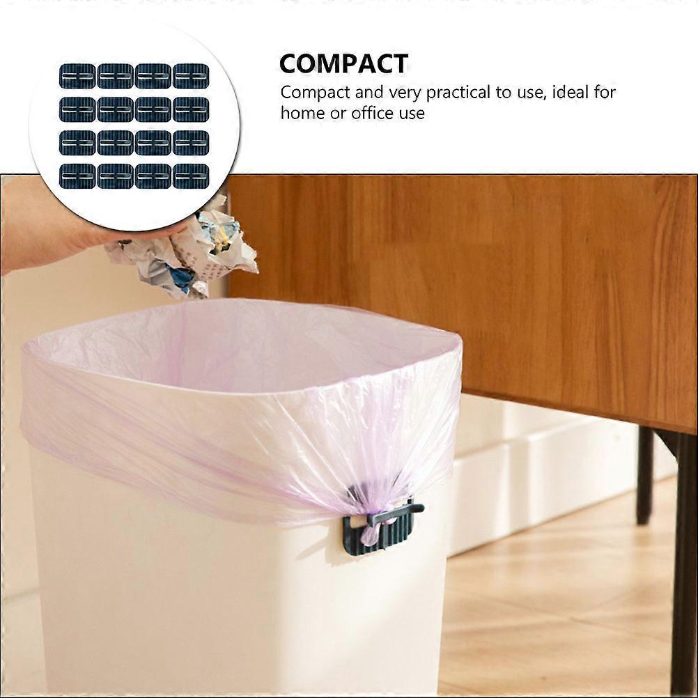 16 Pcs Household Tools Garbage Can Clips Anti- Slip Trash Bag Clip ...