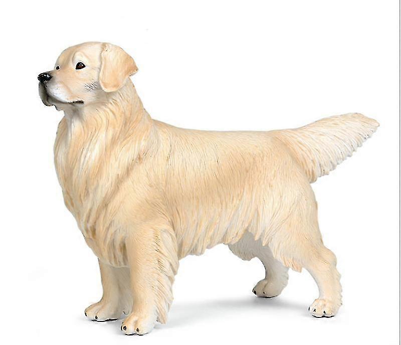 Large Golden Retriever Figure Pet Dog Animal Model Education Toy ...