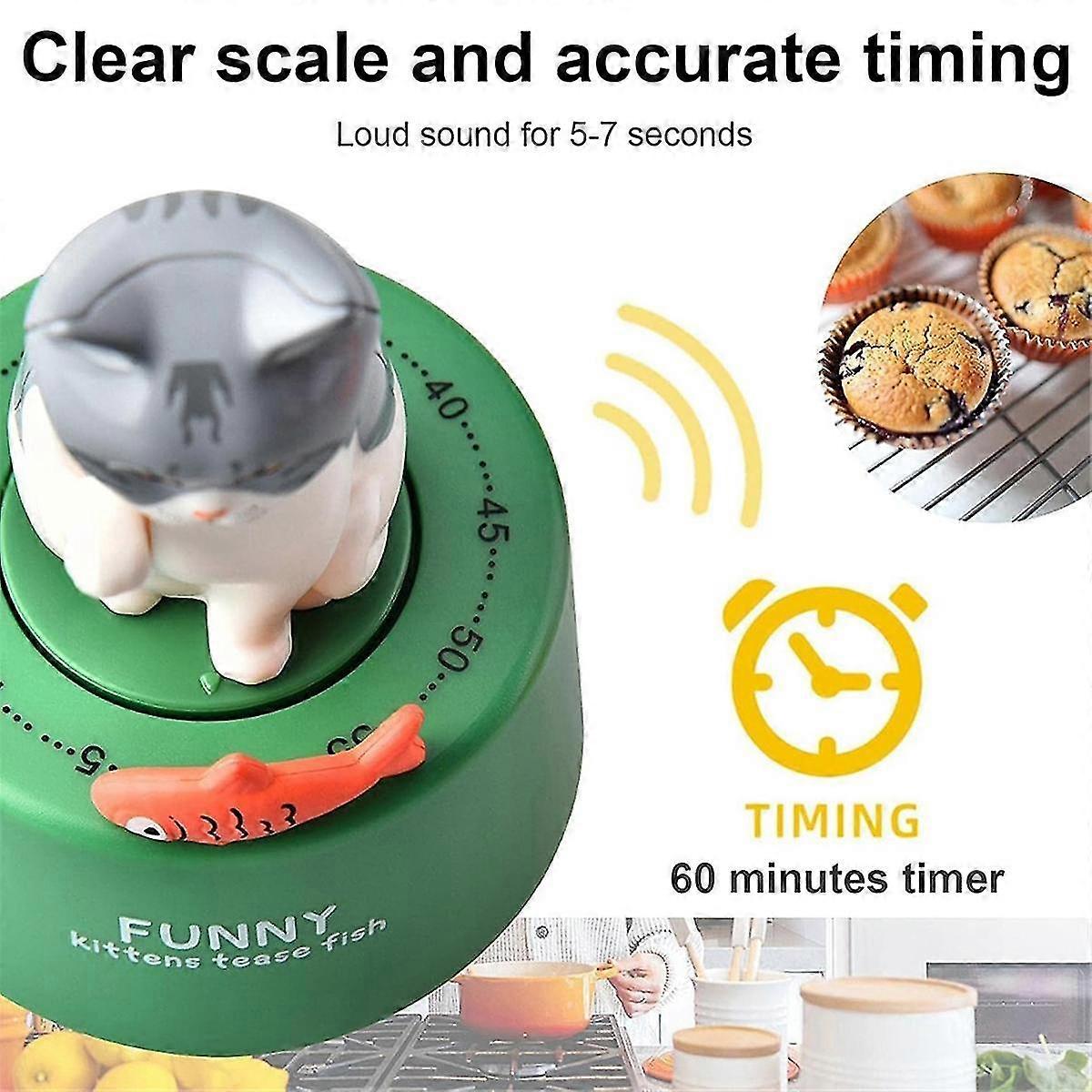 Cat Kitchen Timer, Mechanical Kitchen Tool Timer, Short Timer Kitchen ...