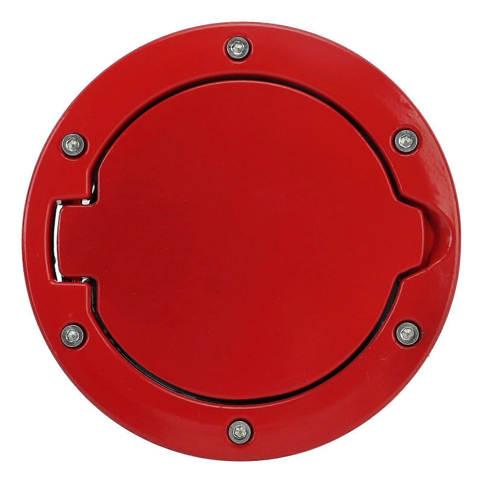 Fuel Tank Cap Red Gas Cap Cover with Red Powder Coating Replacement for ...
