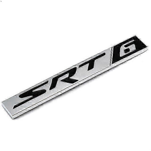 1piece 3d Metal Car Emblem For Srt Srt6 Srt8 Srt10 Sxt Sxt6 Sxt8 Sxt10 ...