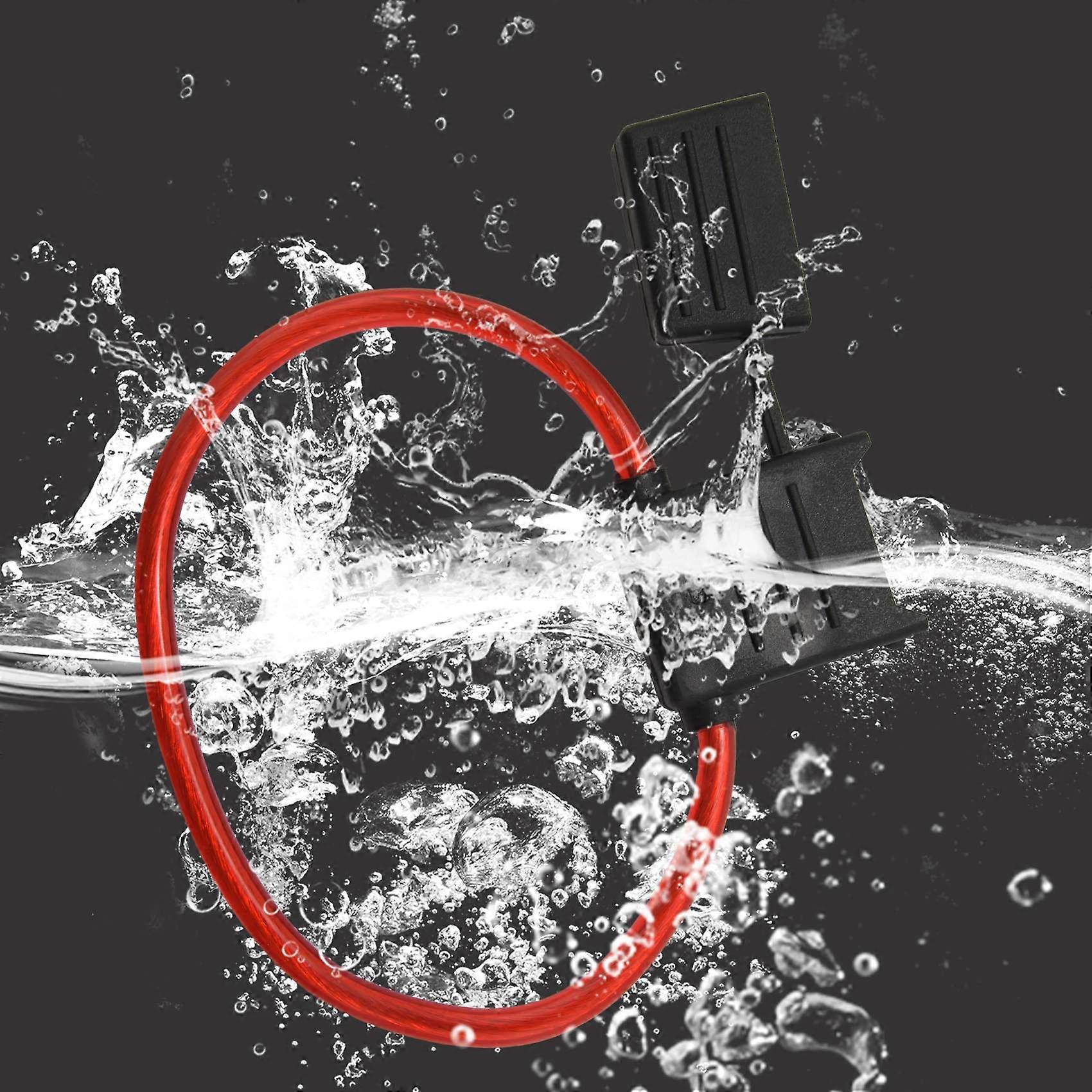 8 AWG Gauge MAXI Blade Fuse Holder Inline Wire 12-24V Volt Waterproof ...