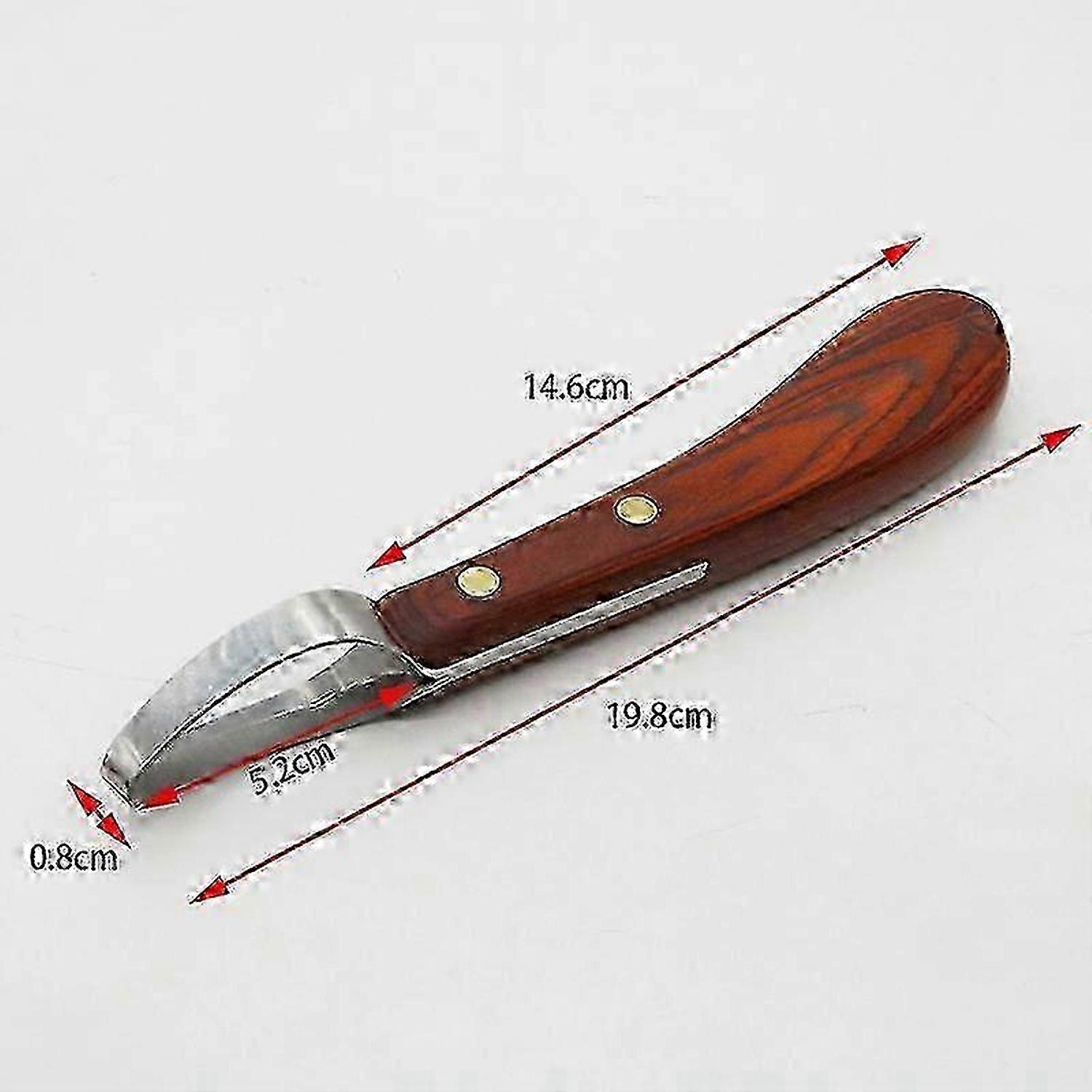 2 Pcs Horse Loop Hoof Knife Trimmer Blade Sheep Cattle Hoof Knife ...