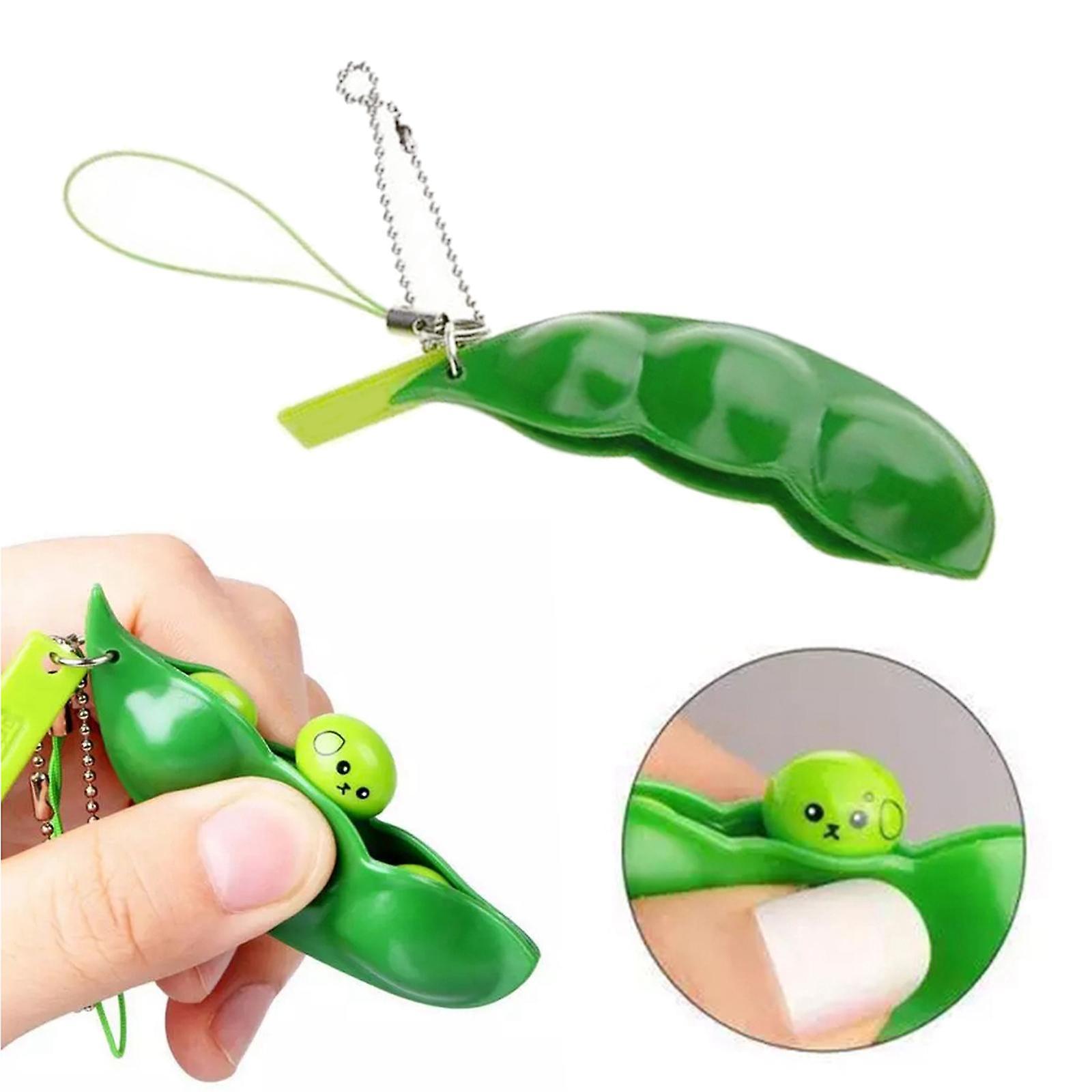 Squeeze Bean Keychain Squeeze Bean Toy Keychain Relax Toy Squeeze Bean ...