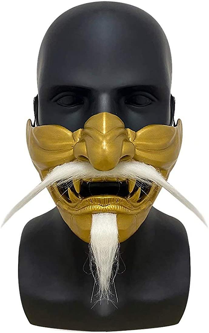 Ghost Of Tsushima Mask Jin Sakai Gosaku Samurai Knight Legion Resin ...