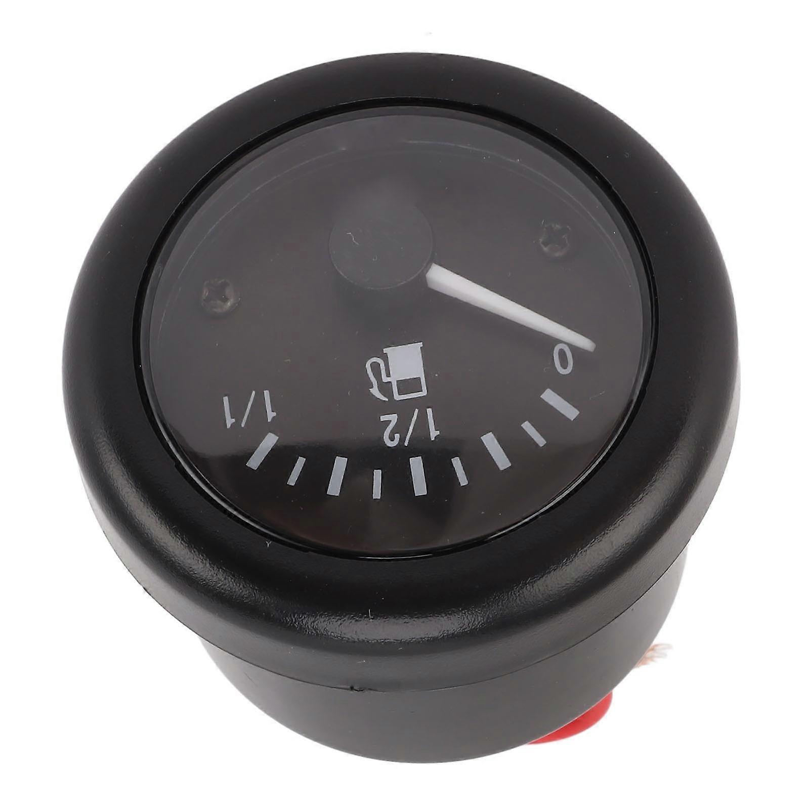 Fuel Level Gauge 24V Pointer Type Accurate Fuel Tank Meter for Trucks ...
