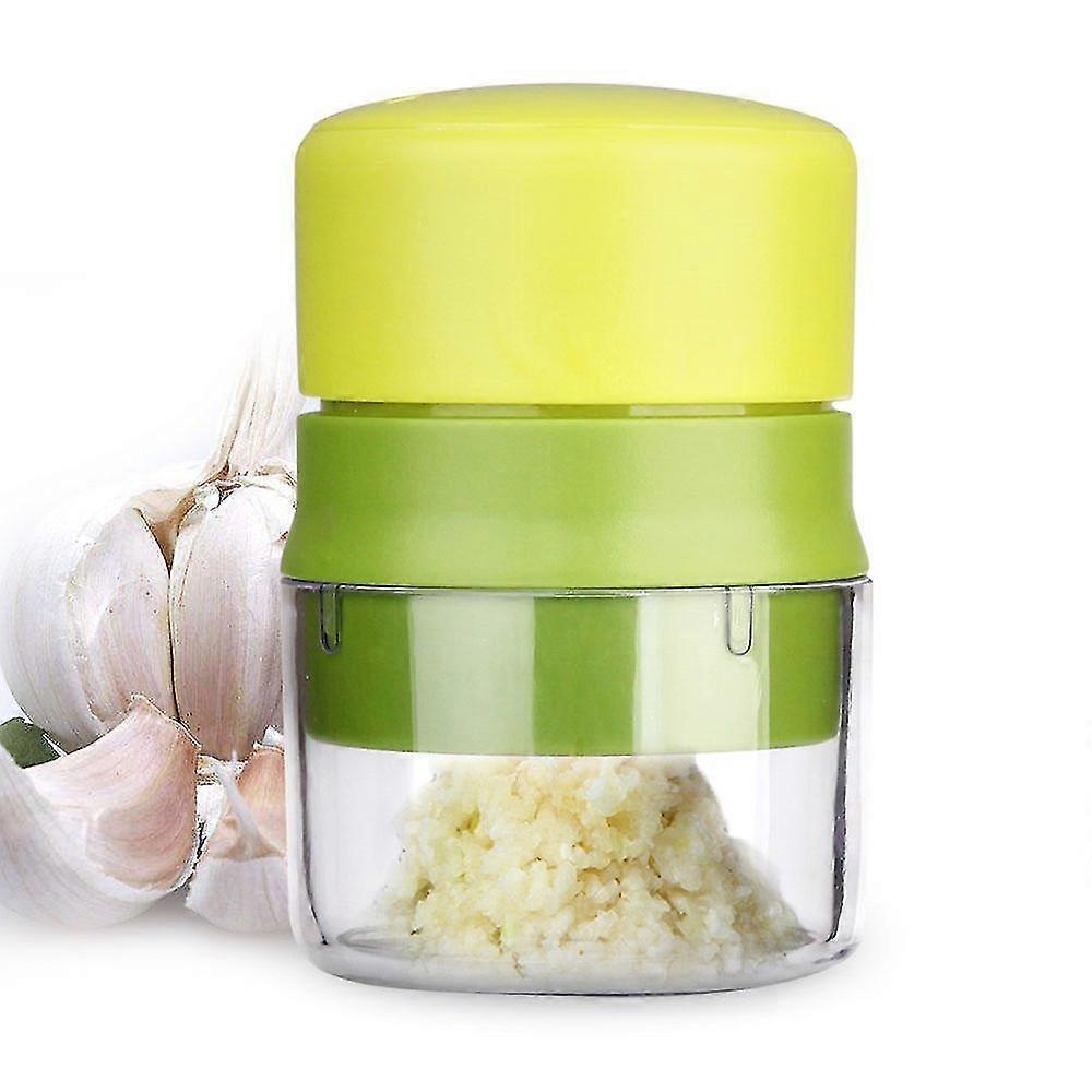 Garlic Press, Garlic Press Set, Professional Manual Garlic Press with ...