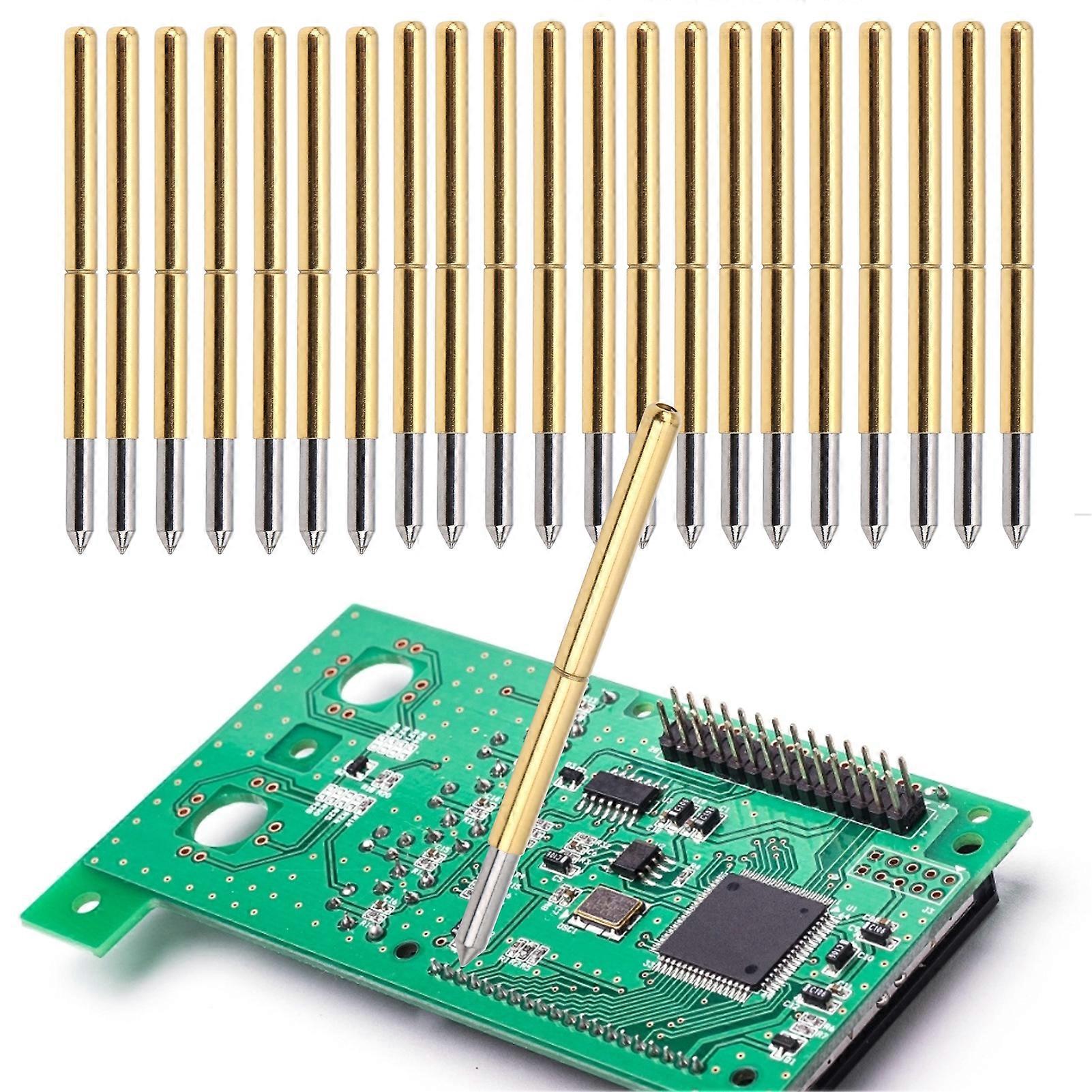 100pcs P125?B Test Probe 2.0mm Spring Test Detection Probe Pins Brass ...