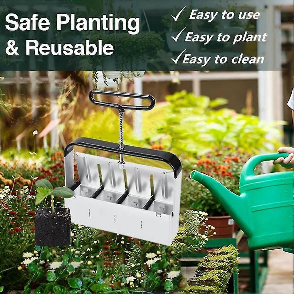 Manual Garden Planting Tool Multipurpose Handheld Soils Blockers ...