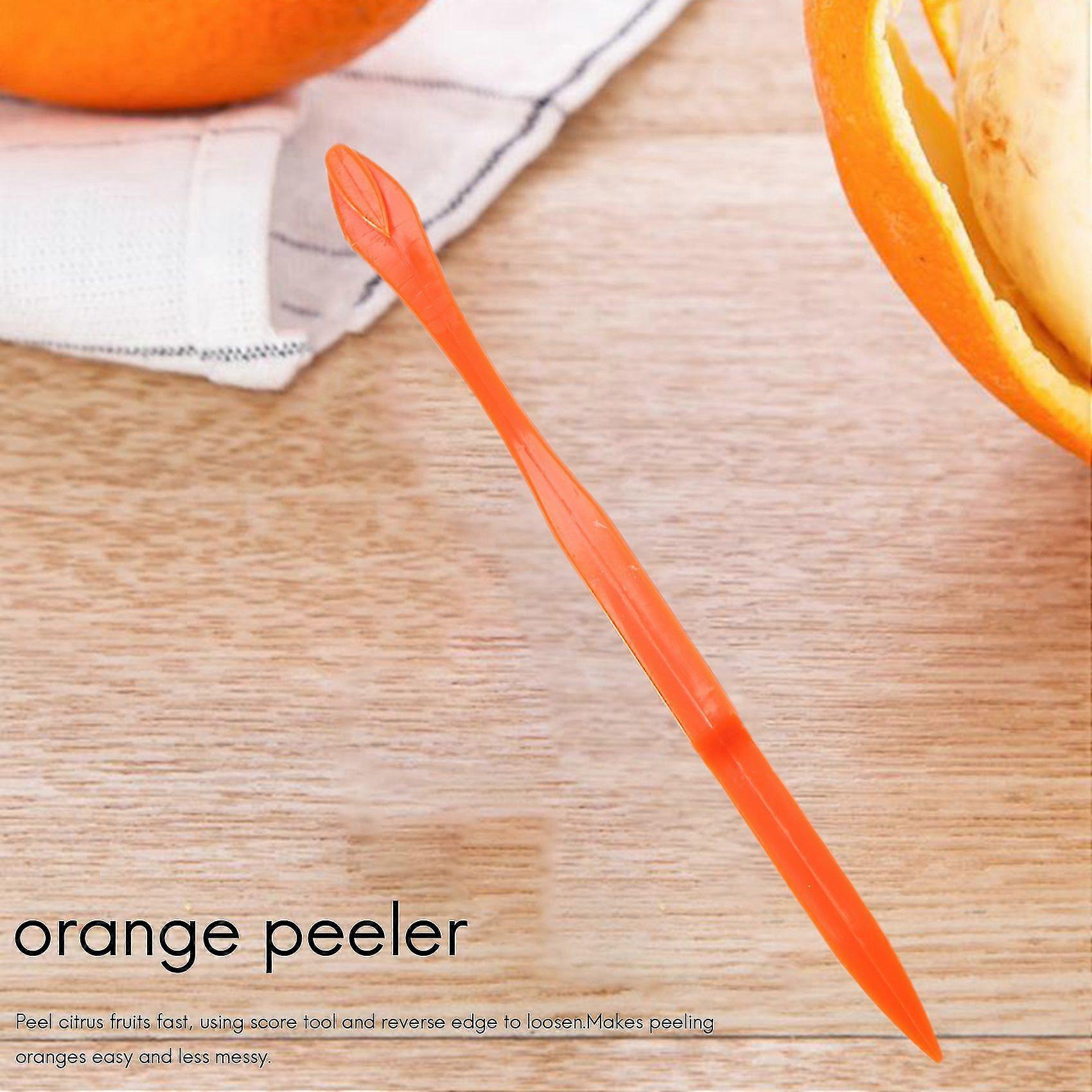 6pcs Easy Orange Citrus Peeler In Orange Color Kitchen Tool-rx | Fruugo UK