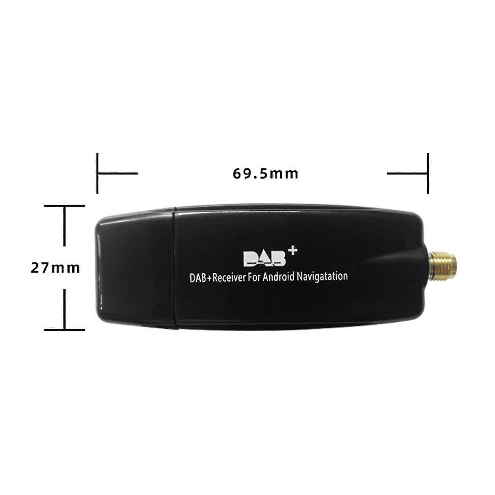 Car DAB Digital Radio Receiver Full Frequency Low-Power Consumption ...