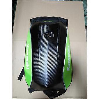For Kawasaki Motorcycle Hard shell backpacks Motocross carbon fiber ...