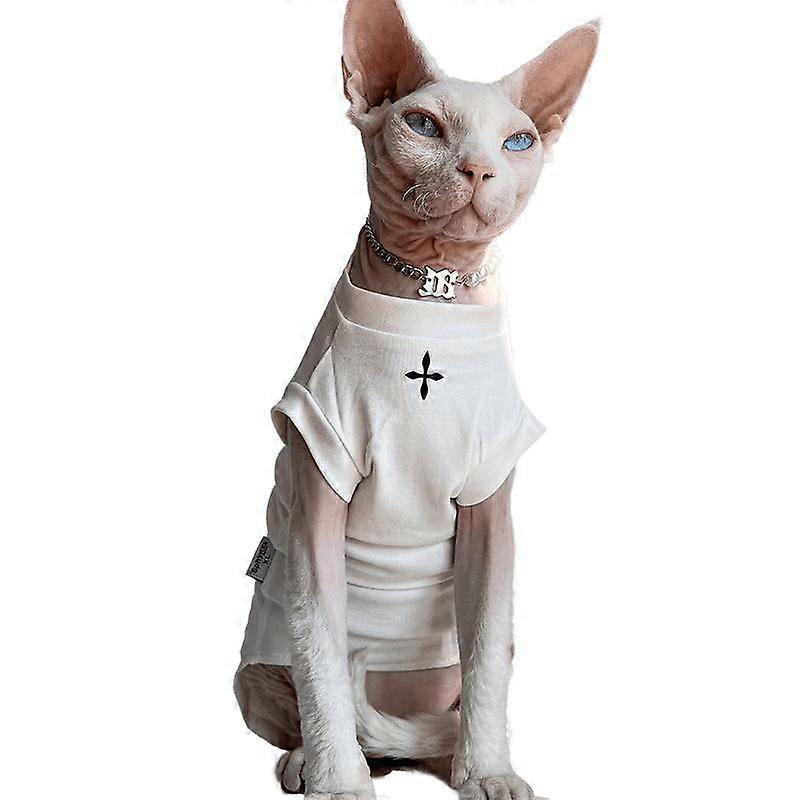 Devon Rex clothes hairless cat Sphinx Xabirus thin sleeveless Homewear ...
