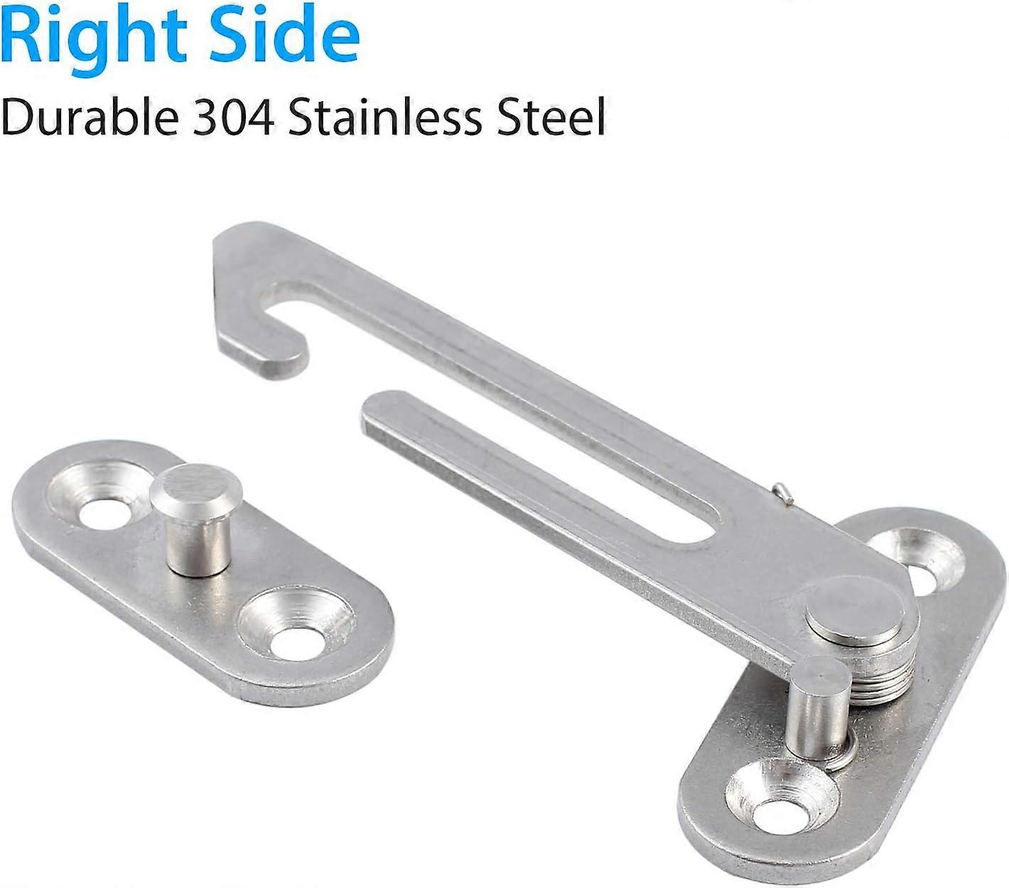 4PCS UPVC Window Lock Stainless Steel Window Restrictor Blocks Latches ...