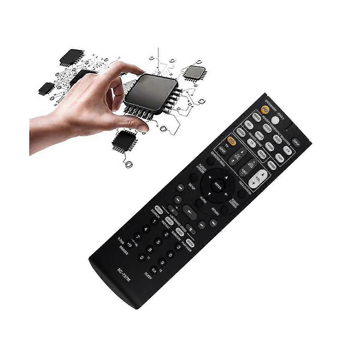 Replace Rc-737m Remote Control For Av Receiver Remote Control | Fruugo UK