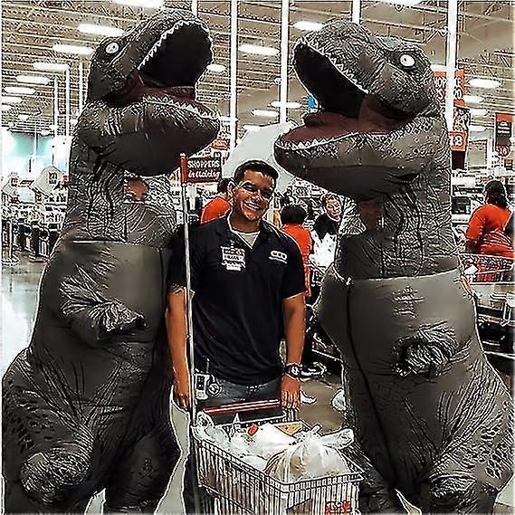 Dinosaur Costume For Adult Inflatable T-rex Dinosaur Costume Air Blow ...