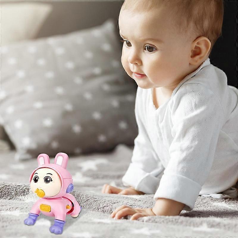 Crawling Doll Toy Electric Toy Guided Heads Up Exercise Realistic ...