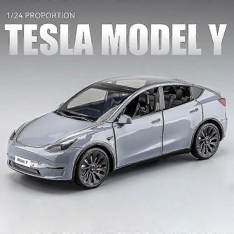 1:24 Tesla Model S Model 3 Tesla Model Y Alloy Die Cast Toy Car Model ...