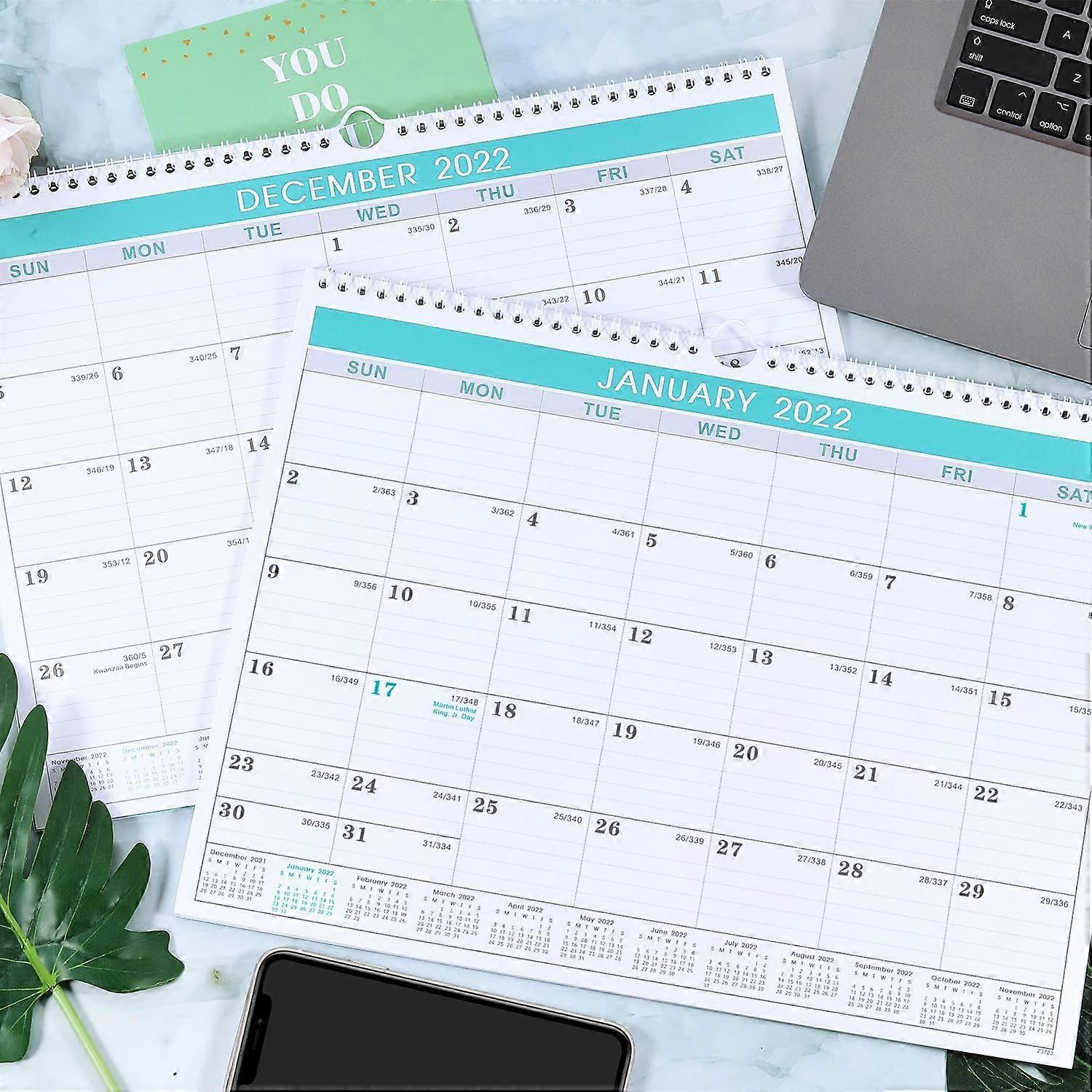 Calendar 2022 - Wall Calendar 2022 From January 202 To June 2023, 12 ...