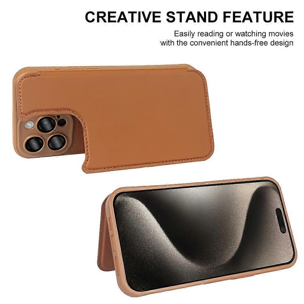 For iPhone 15 Pro Magnetic Case RCS Eco Friendly Flip Phone Cover with ...